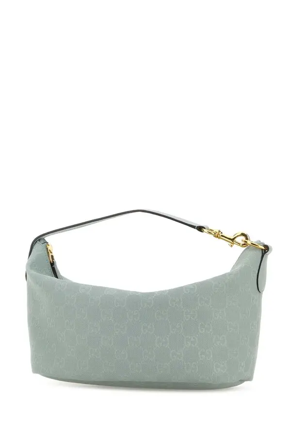 Gucci Light Canvas Vanity Handbag - Blue
