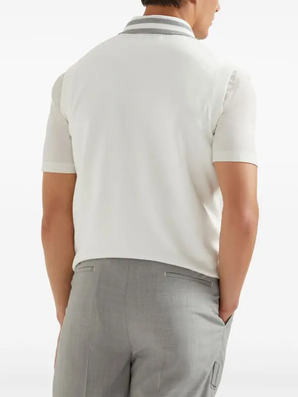 Brunello Cucinelli Logo Cotton Vest - Multicolor