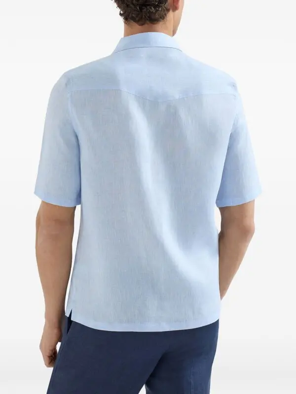 Brunello Cucinelli Linen Shirt - Multicolor