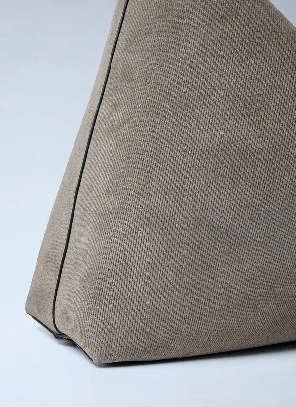 TOTEME Bevel Suede Handbag