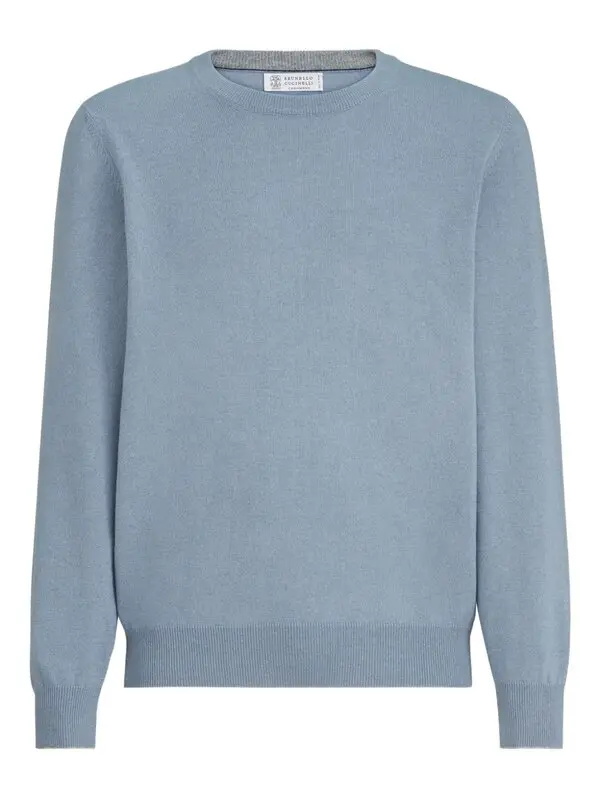 Brunello Cucinelli Cashmere Crewneck Sweater - Multicolor