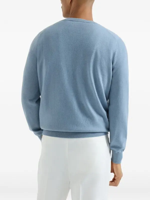 Brunello Cucinelli Cashmere Crewneck Sweater - Multicolor