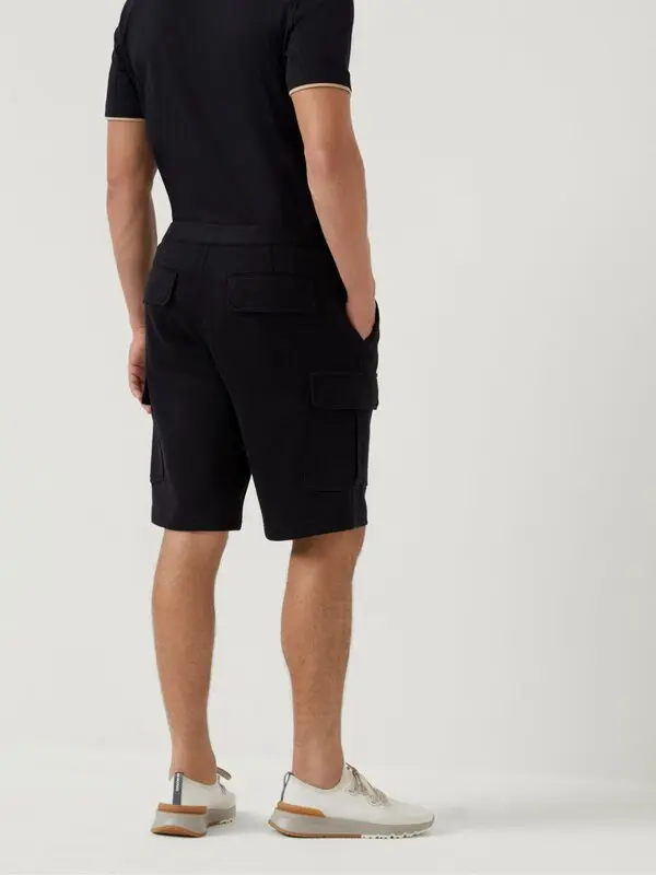 Brunello Cucinelli Cotton Cargo Shorts