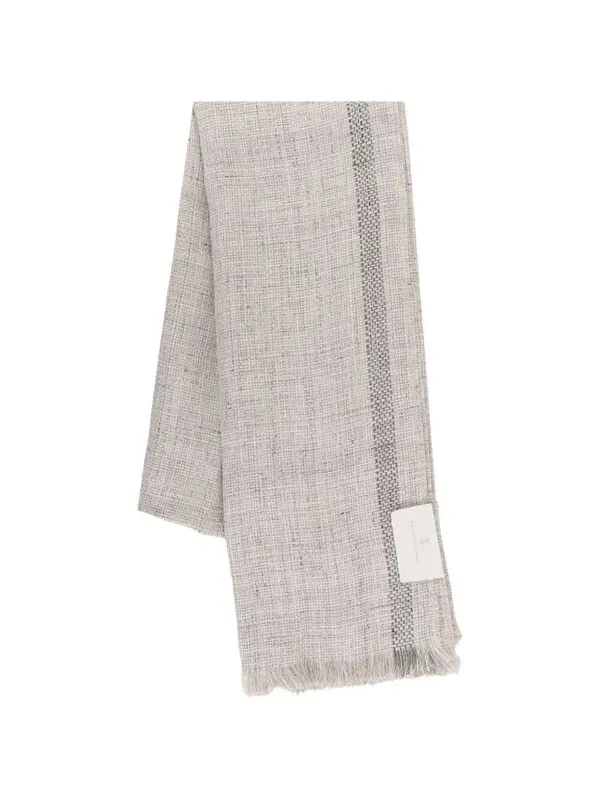 Brunello Cucinelli Line Scarf - Multicolor