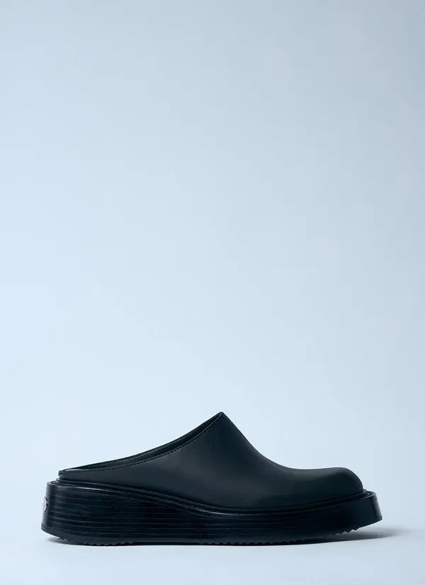 Alexander Wang Dean Clogs In Smooth-grain Leather - Black