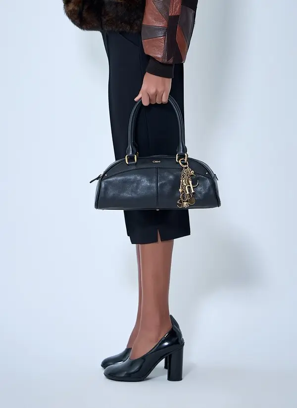Chloé Bowling Handbag - Black