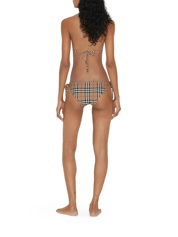 Burberry Vintage Check Triangle Bikini - Multicolor