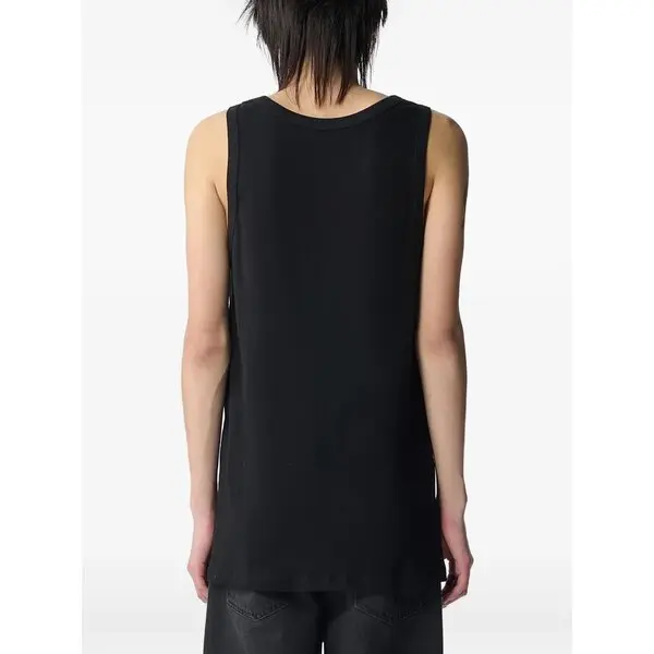 ANN DEMEULEMEESTER Sleeveless Tank With Tie Detail