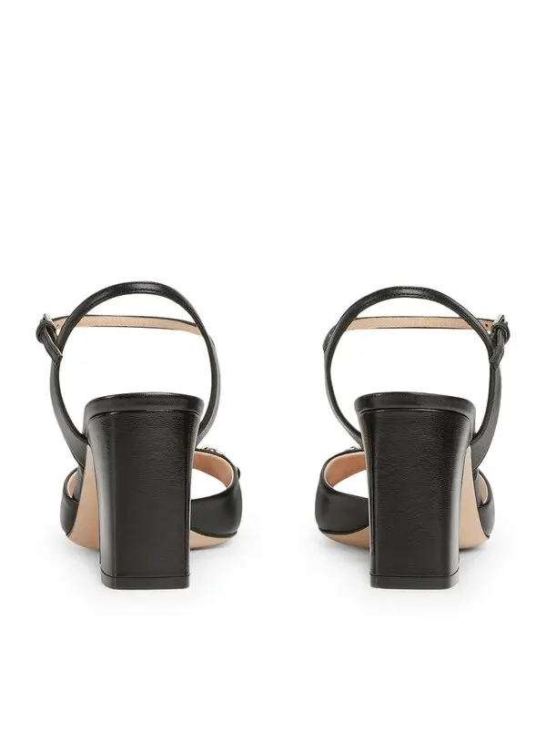Gucci Horsebit Heeled Sandals