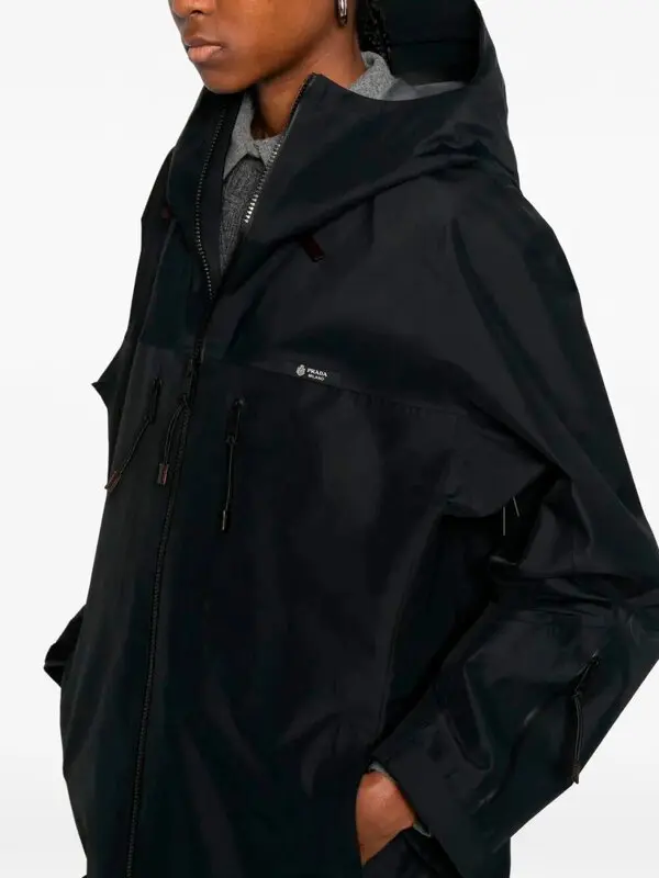 Prada Blouson Jacket With Hood