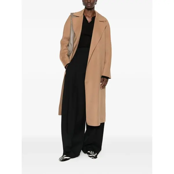 Max Mara Oversized Belted Coat - Brown