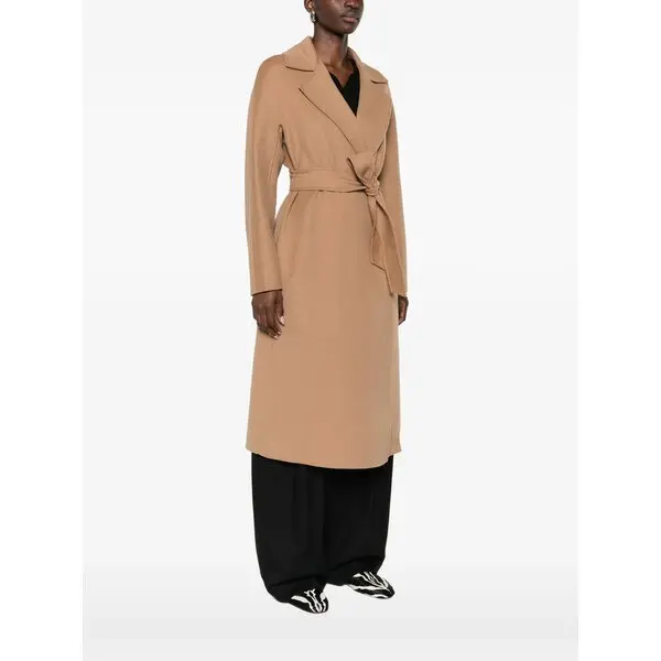 Max Mara Oversized Belted Coat - Brown