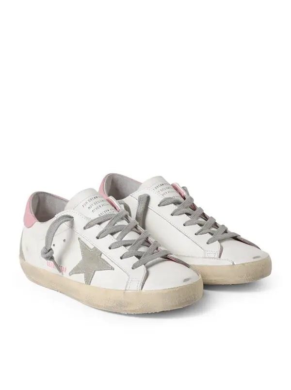 GOLDEN GOOSE Super-star Nappa Sneakers - Multicolor