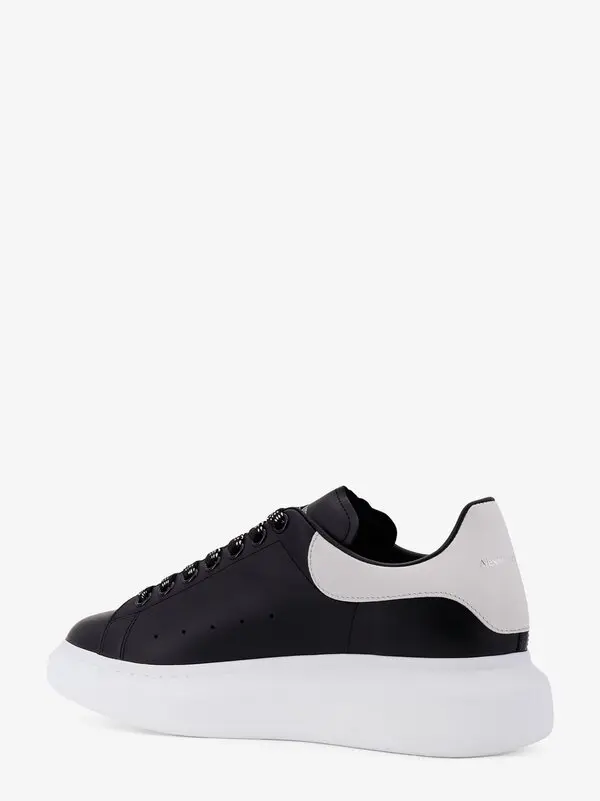 Alexander McQueen Low-top Leather Sneakers - Black