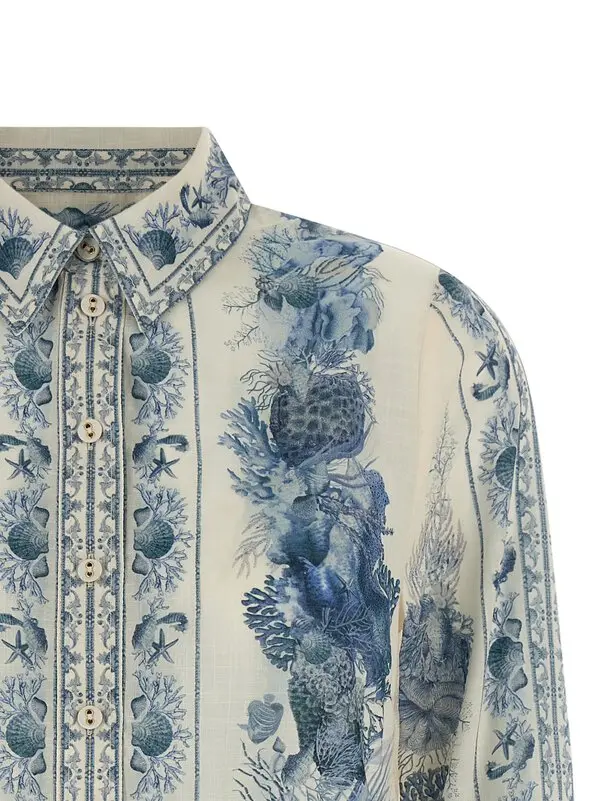 Zimmermann Wanderlust" Toile Print Cotton Shirt