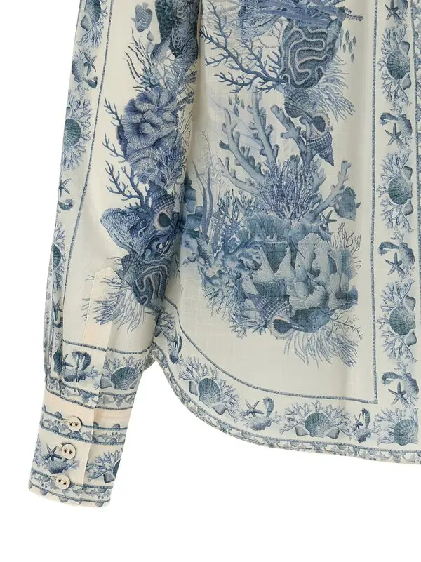 Zimmermann Wanderlust" Toile Print Cotton Shirt