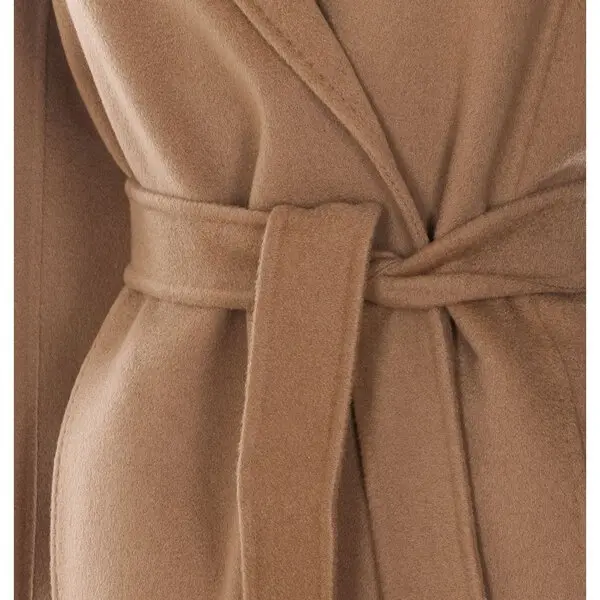 Max Mara Cashmere Belted Coat - Cream
