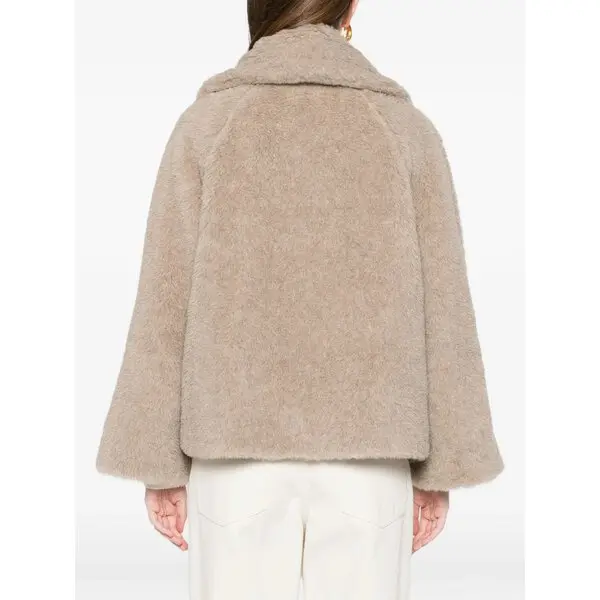 Max Mara Double-breasted Coat - Cream