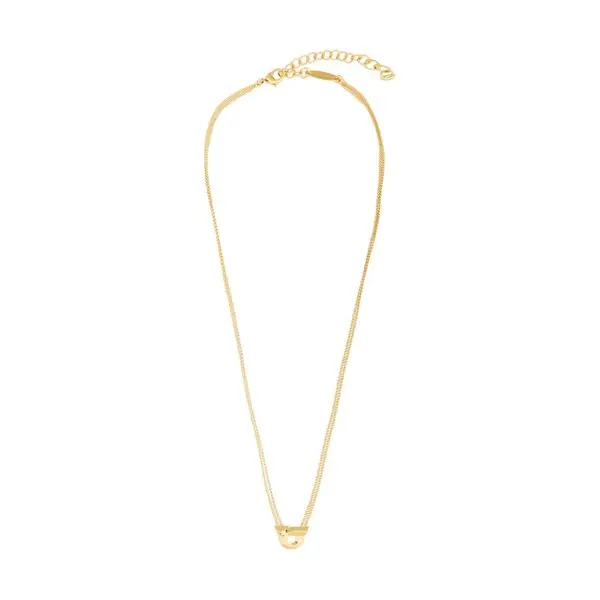 FERRAGAMO Gancini Necklace - Gold