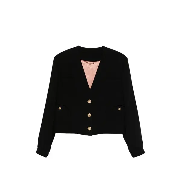 BLAZÉ MILANO Cropped V-neck Jacket