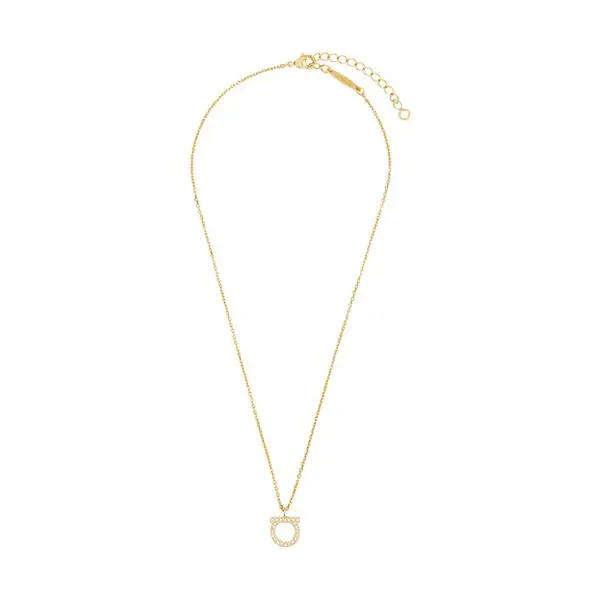 FERRAGAMO Gancini Necklace - Gold