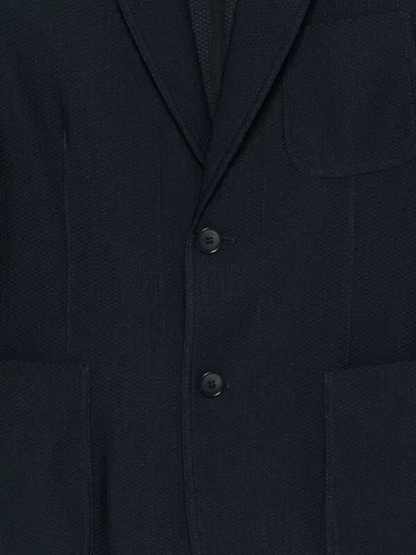 Giorgio Armani Icon Single-breasted Blazer Jacket - Multicolor