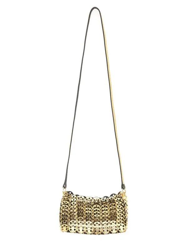 Rabanne 1969 Nano Flip Bag Shoulder Bag - Black