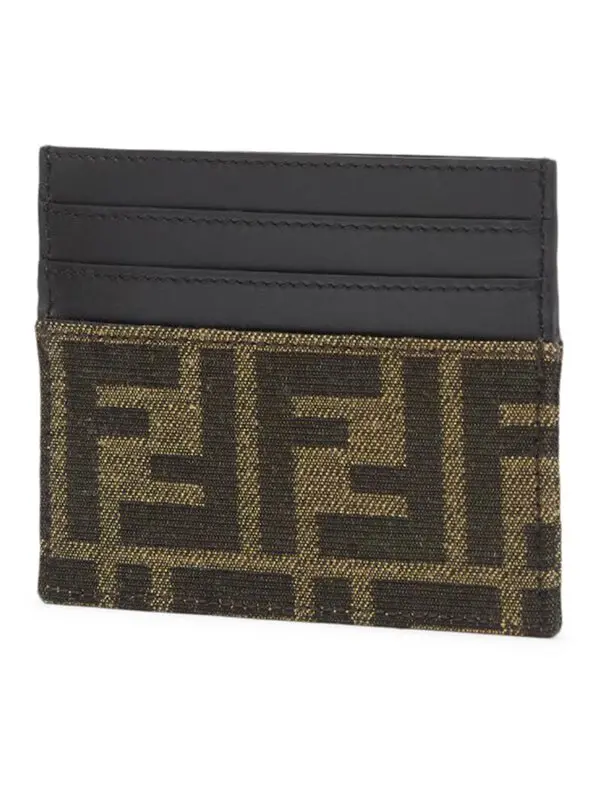 Fendi Ff Jacquandi Card Holder
