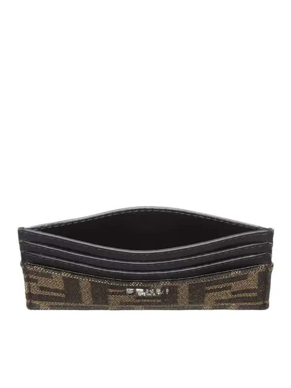Fendi Ff Jacquandi Card Holder