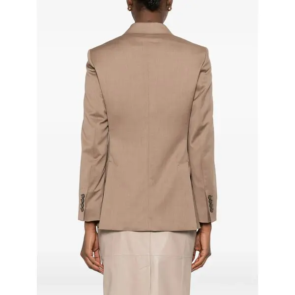 Max Mara Double-breasted Virgin Wool Blazer
