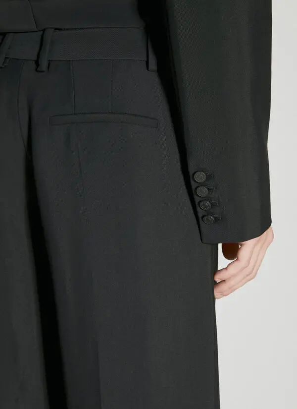 MUGLER Cut-out Tailored Trousers