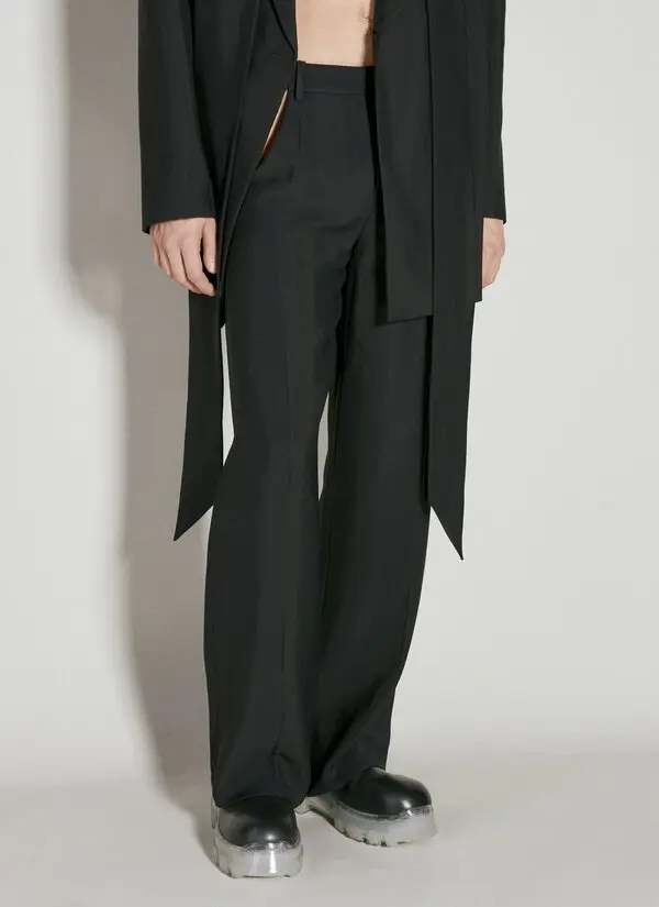 MUGLER Cut-out Tailored Trousers