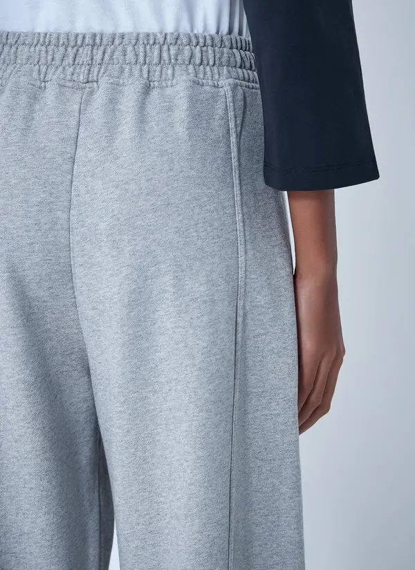 GANNI Cotton Jersey Straight-leg Track Pants