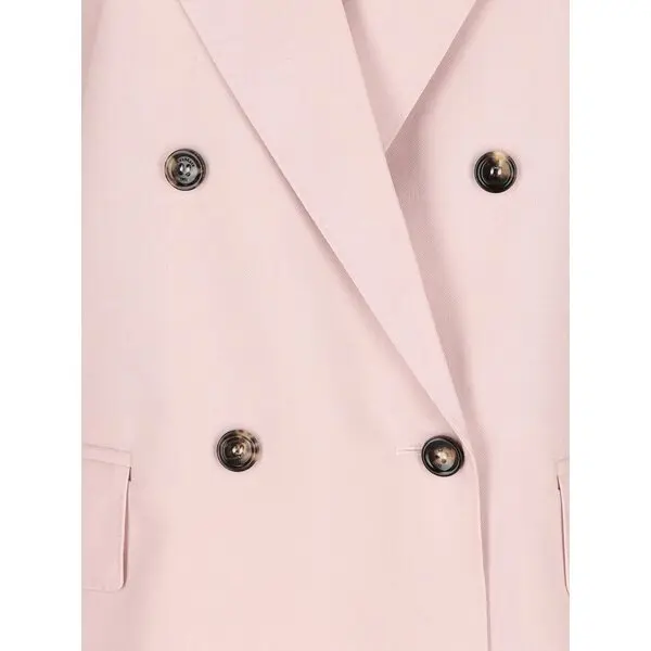 Max Mara Double-breasted Peak Lapel Blazer