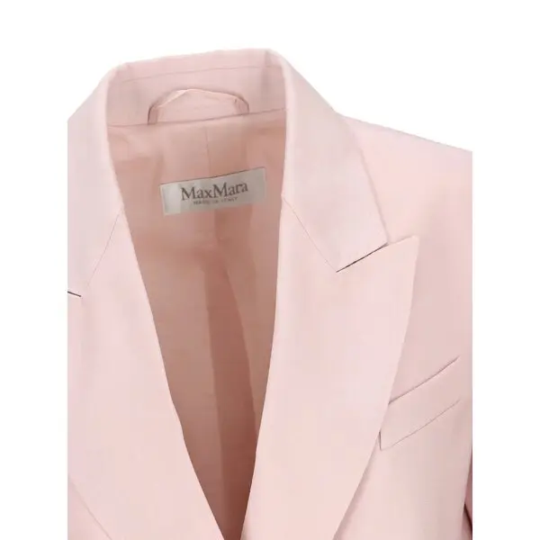 Max Mara Double-breasted Peak Lapel Blazer