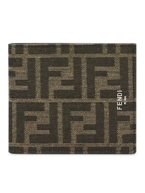 Fendi Ff Jacquard Wallet