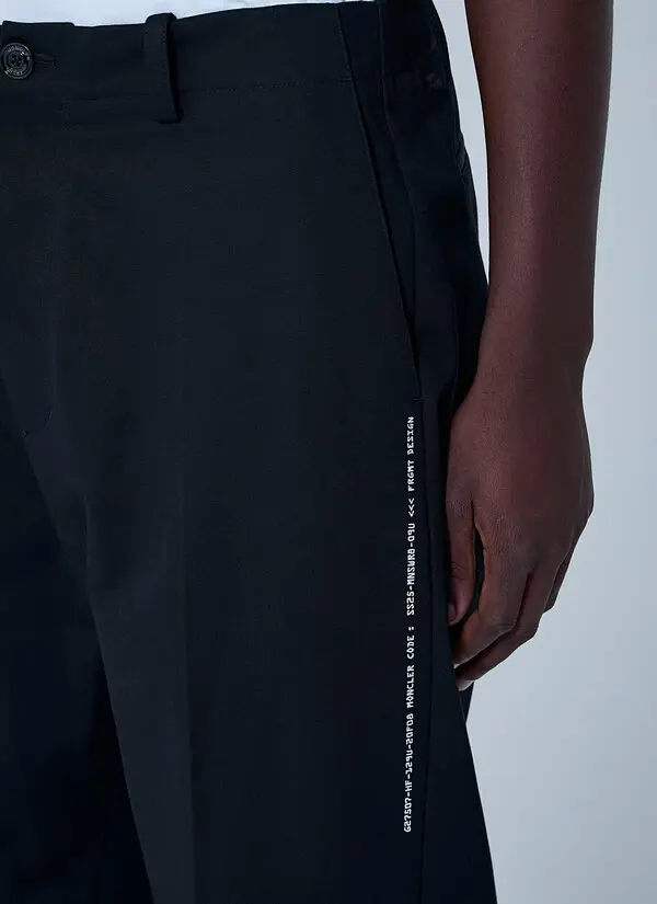 Moncler X Frgmt Hiroshi Fujiwara Logo Print Pants