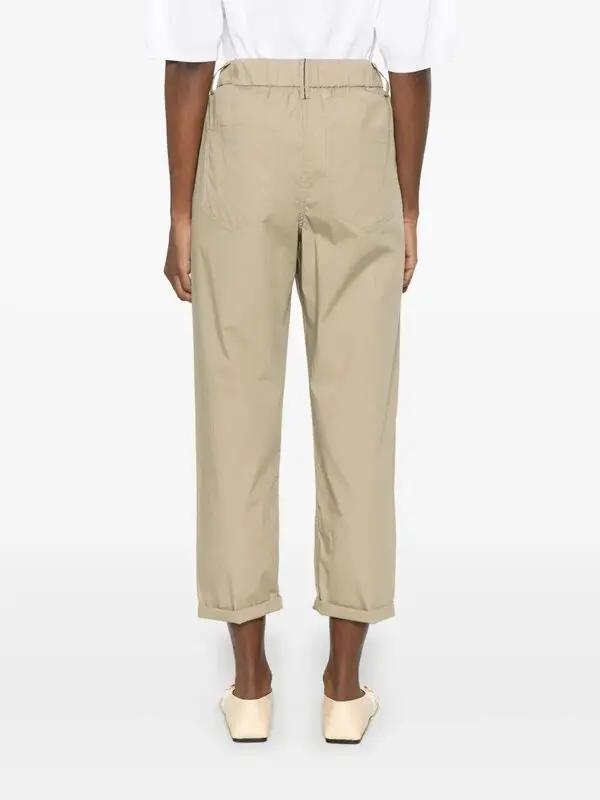 Brunello Cucinelli Cotton Trousers Made In Italy