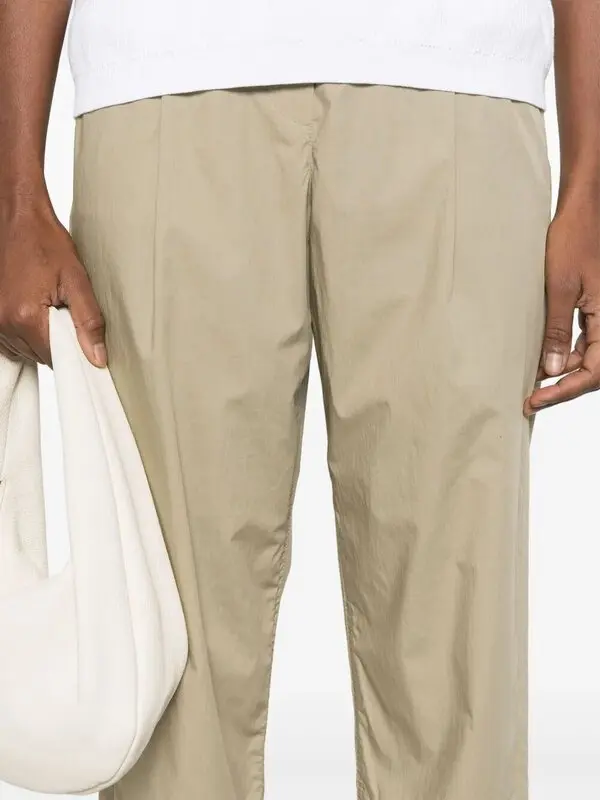 Brunello Cucinelli Cotton Trousers Made In Italy