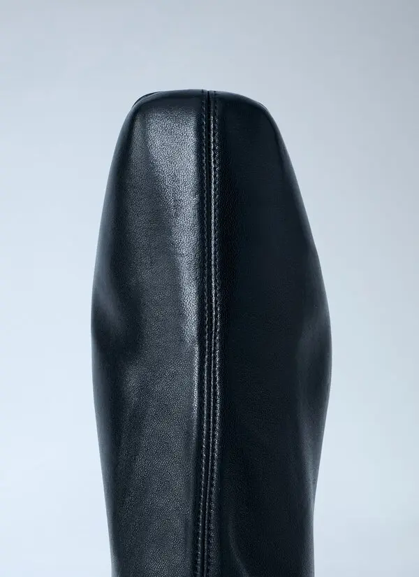 TOTEME Stretch Leather Knee-high Boots