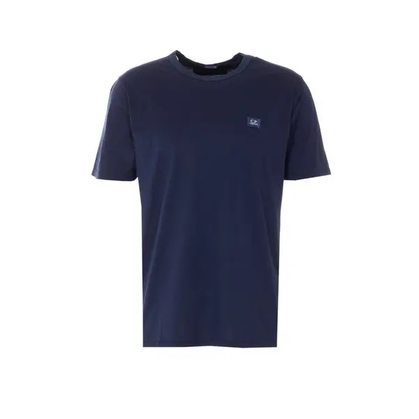 C.P. COMPANY Logo Patch T-shirt - Blue