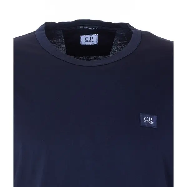 C.P. COMPANY Logo Patch T-shirt - Blue