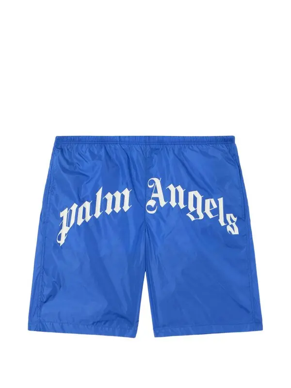 Palm Angels Logo Swim Shorts - Multicolor