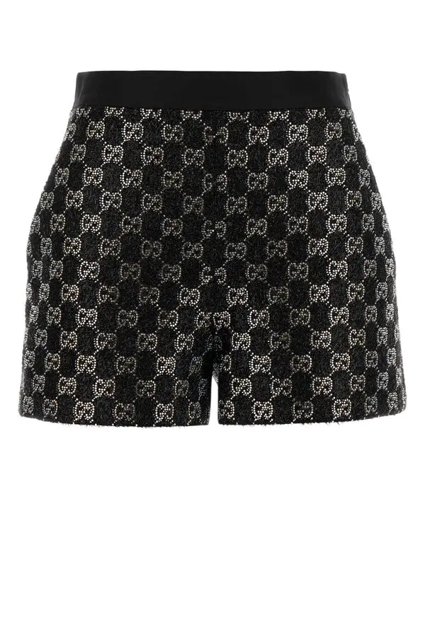 Gucci Woven Tweed Shorts