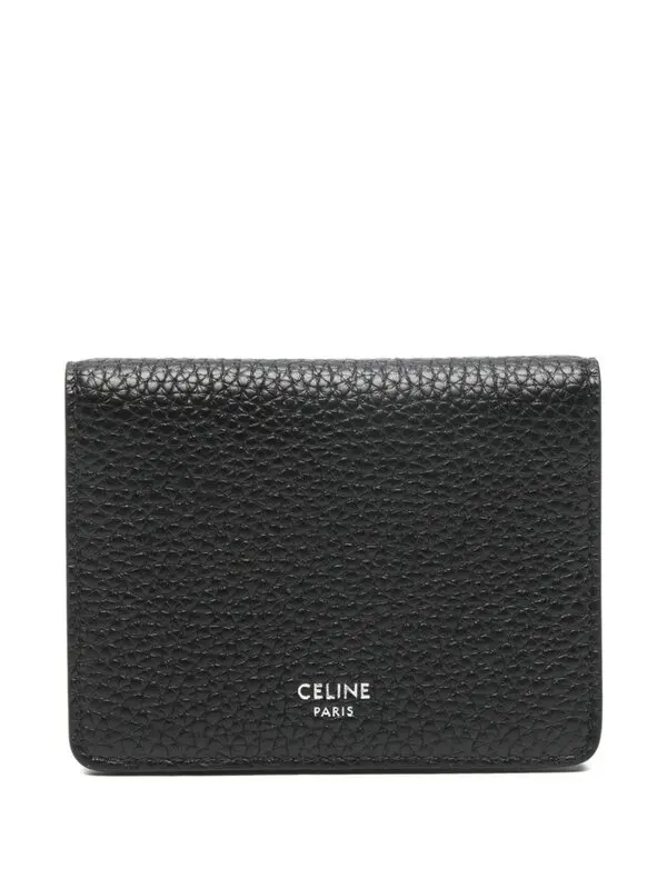 Celine Leather Credit Card Case - Multicolor