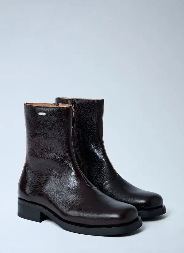 Our Legacy Camion Leather Chelsea Boots