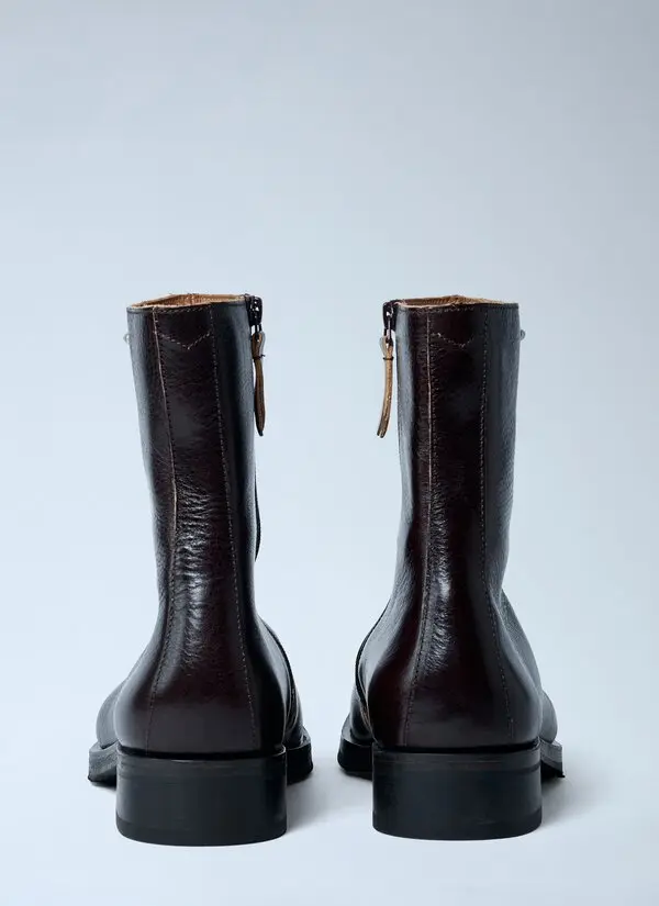Our Legacy Camion Leather Chelsea Boots