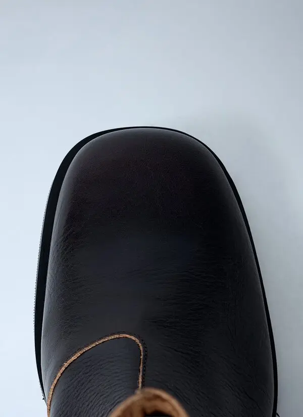 Our Legacy Camion Leather Chelsea Boots