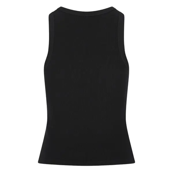 Givenchy Sleeveless Ribbed Tank Top - Black