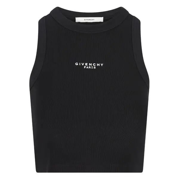 Givenchy Ribbed Knit Sleeveless Top